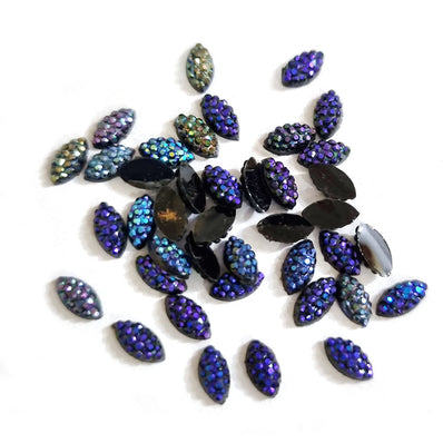 Metallic Rhinestones – Madeinindia Beads