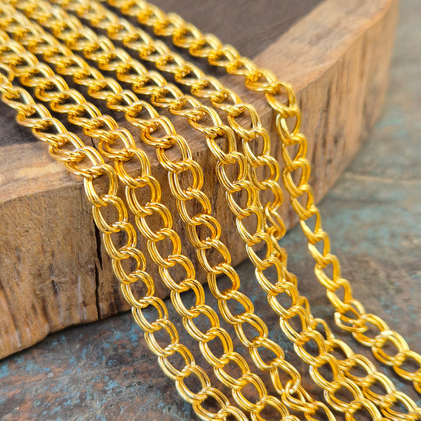 1 PIECE' PACK OF 80-85 CM LONG METAL CHAINS – Madeinindia Beads