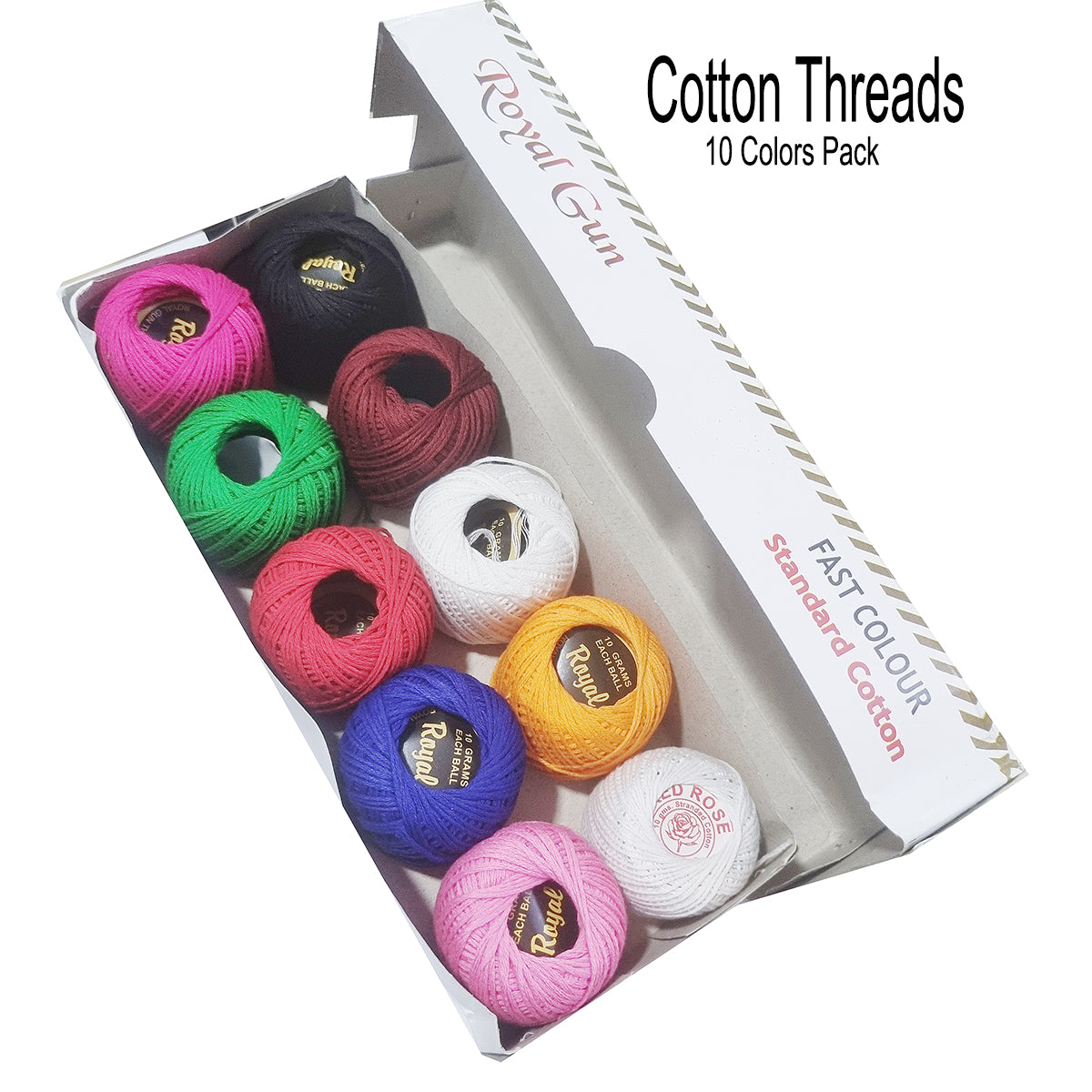 10 Colors Cotton threads Cord 1mm Pure cotton Macrame Cord Thread for ...