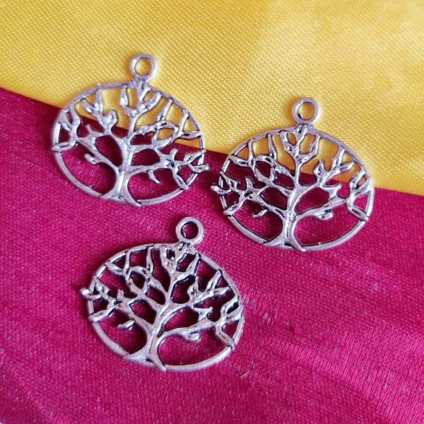 10/Pcs Pkg. Tree of Life Charms for Jewelry Making in Size about 24x24 ...